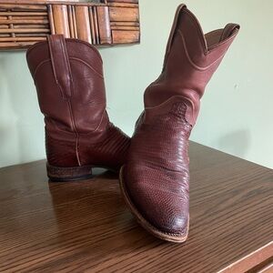 Tecovas | Shoes | Vintage Lizard Skin Roper Boots | Poshmark